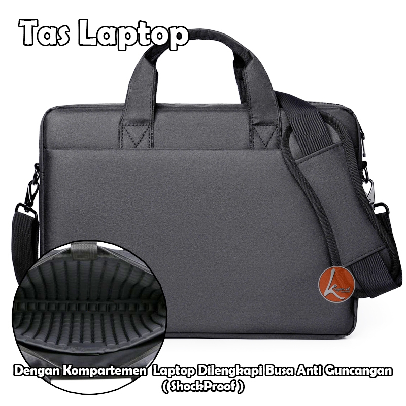 Jual Tas Laptop Selempang 13 14 15 16 17 Inch Multi Kompartemen Motif ...