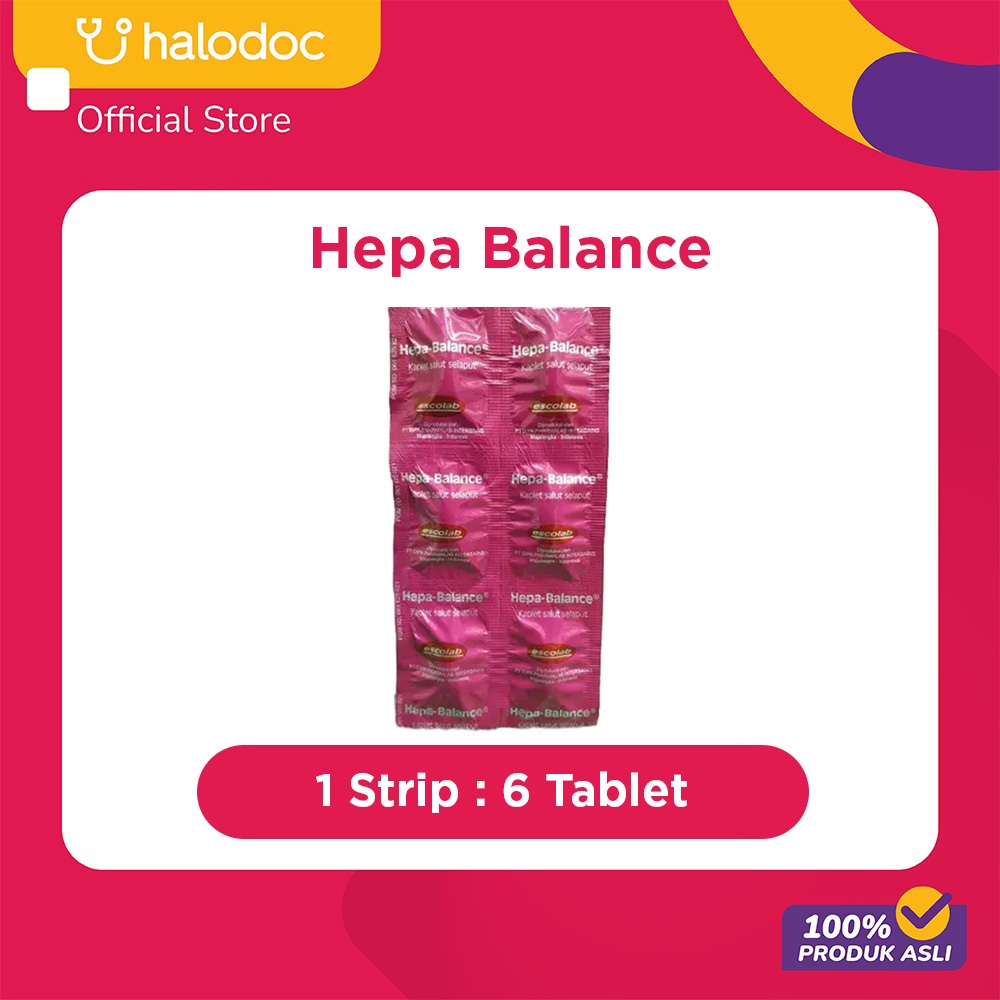 Jual Hepa Balance 6 Kaplet | Shopee Indonesia