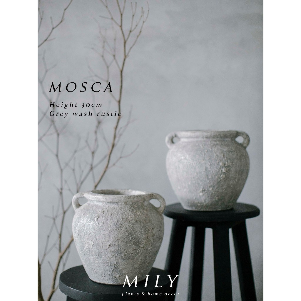 Jual Mosca Vase - vas bunga estetik, Vas rustic, handmade vase ...