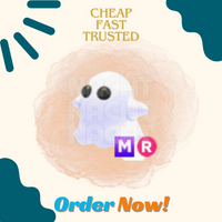 Jual Mega/Neon Ghost - Adopt Me Pet Roblox | Shopee Indonesia