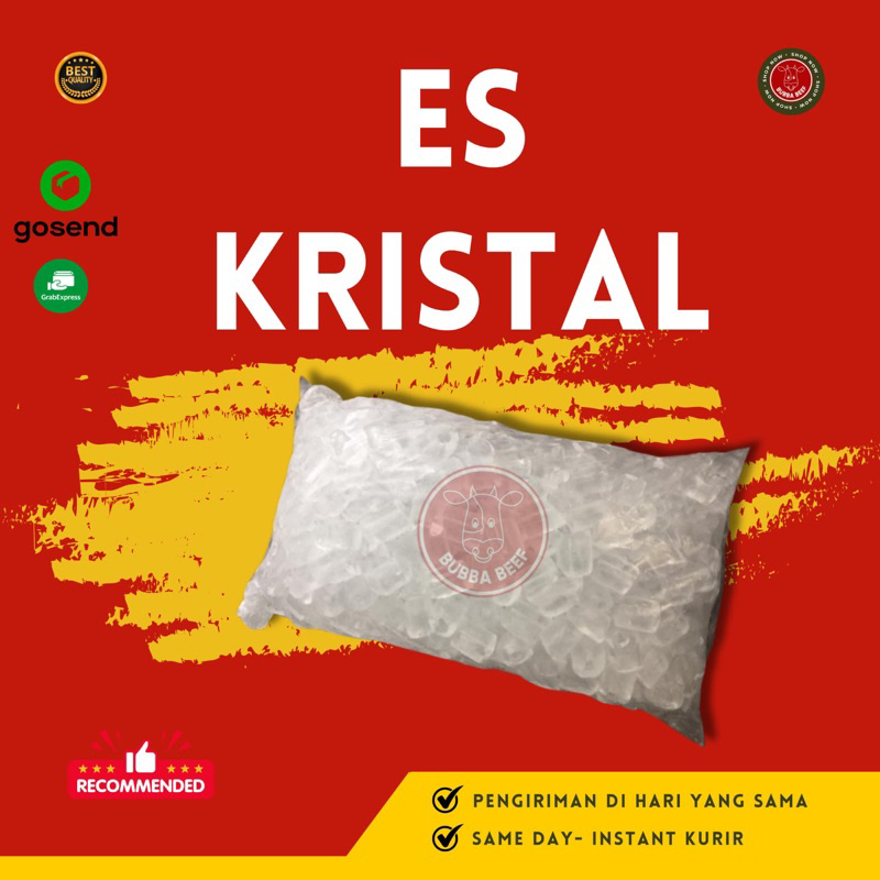 Jual (Hanya Instan) Es Kristal 1 pack | Es Batu Kristal | Es Batu Depok ...