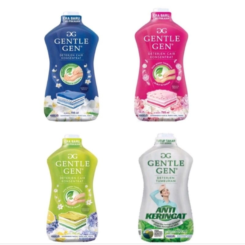 Jual Gentle gen detergen pencuci pakaian botol 700ml | Shopee Indonesia