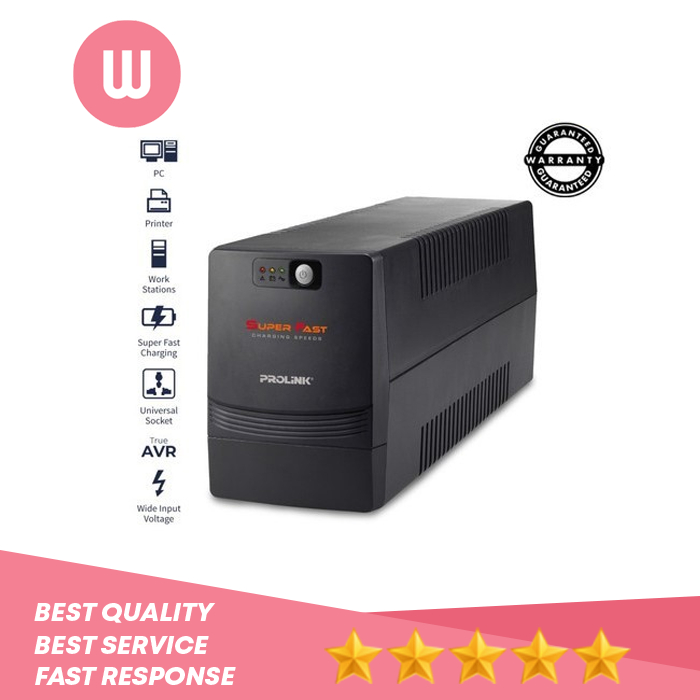 Jual UPS PROLINK PRO1201SFCU UPS 1200VA with USB Port | Shopee Indonesia