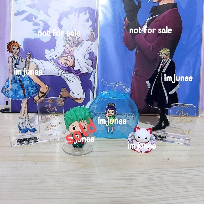Jual one piece nami sanji yamato otama official acrylic standee diorama ...
