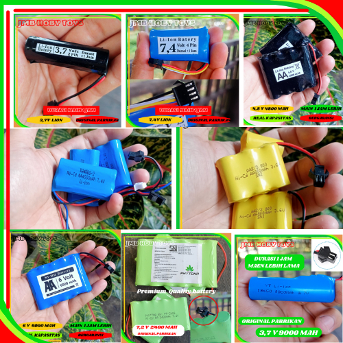 Jual BATRE MOBIL REMOTE CONTROL BATRE CAS RC ORIGINAL PRODUK | Shopee ...