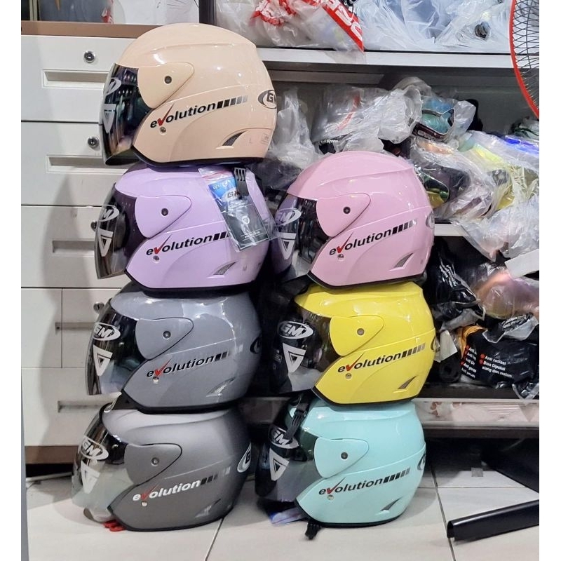 Jual Helm GM Evolution Warna Terbaru | Shopee Indonesia
