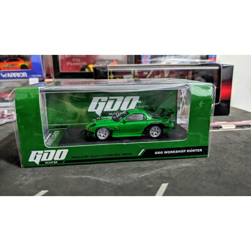 Jual Diecast GDO Hunter Mazda RX7 RX 7 FD3s NFS Carbon Bushido Livery ...