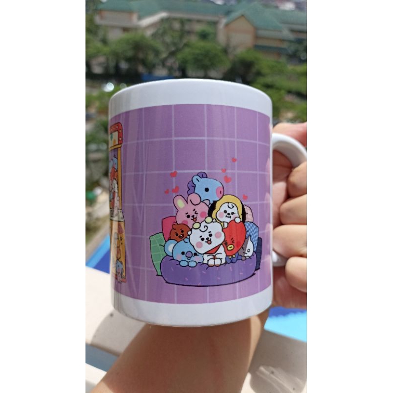 Jual Mug Custom BT21 Bisa desain sendiri Free Dus Cantik | Shopee Indonesia