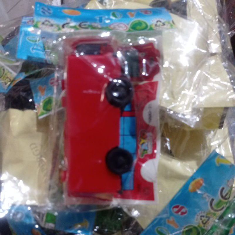 Jual Mainan Edukasi Bus Tayo Mini + Sticker | Shopee Indonesia