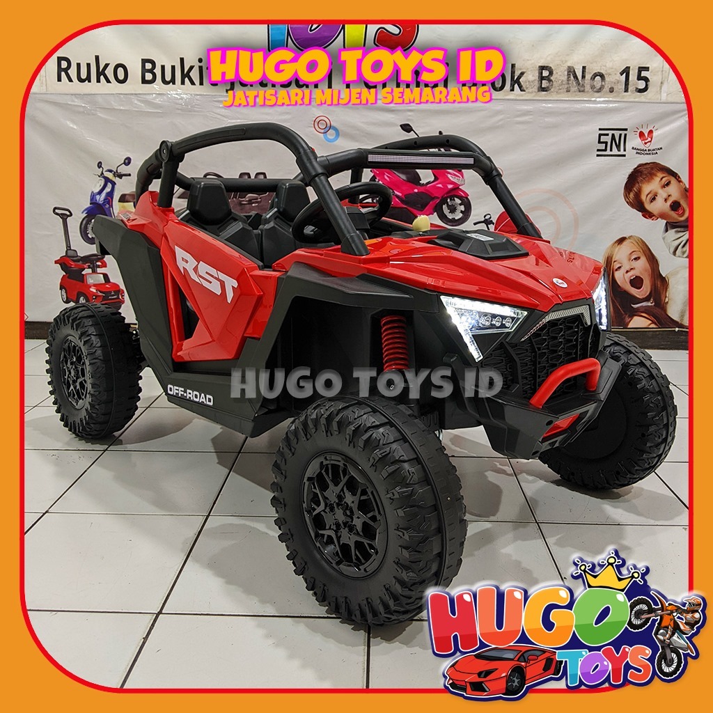 Jual Mobil Aki Anak Jeep Veriton RST Ban Karet Eva SNI Ada Remote ...