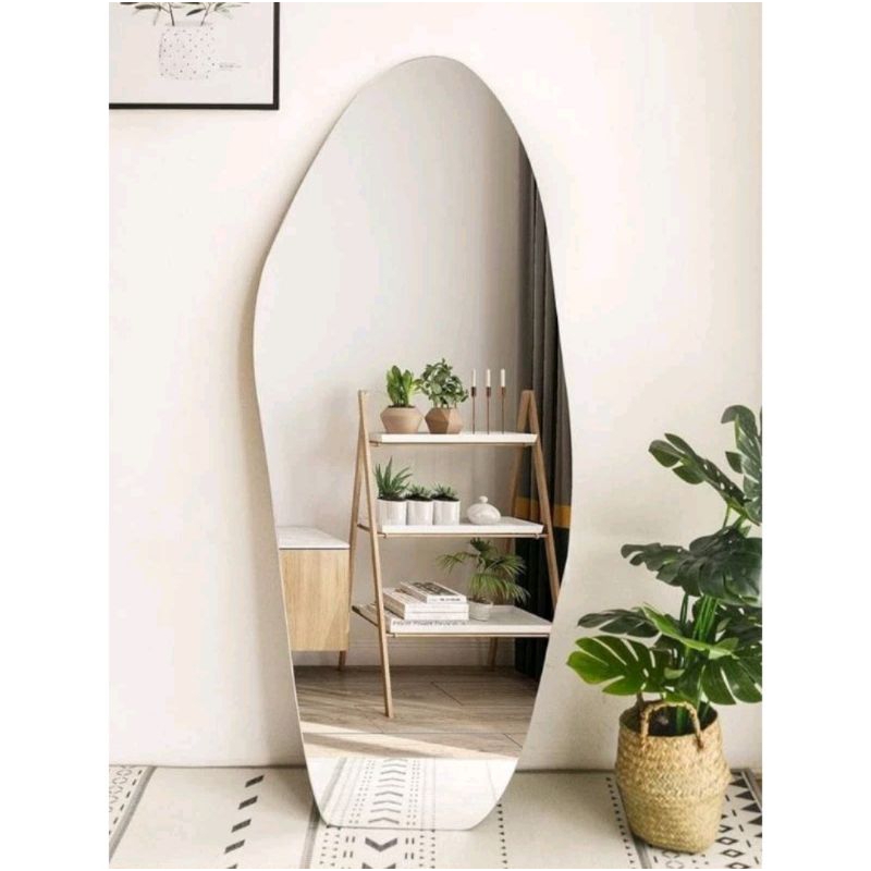 Jual CERMIN STANDING CUSTOM MODEL Gantung 3mm cermin abstrak-Cermin ...
