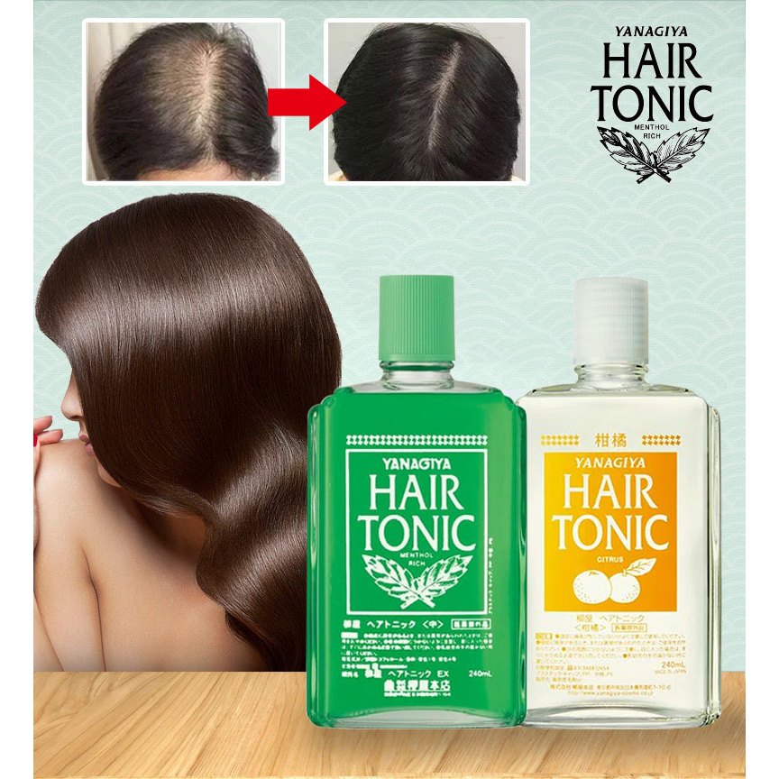 Jual YANAGIYA Hair Medicated Hair Growth Tonic 240ml /Yanagiya Hair ...