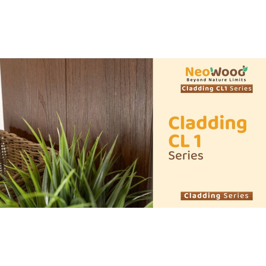 Jual Wall Cladding Outdoor Neowood CL 1 & CL 4 Series I TAHAN Cuaca ...