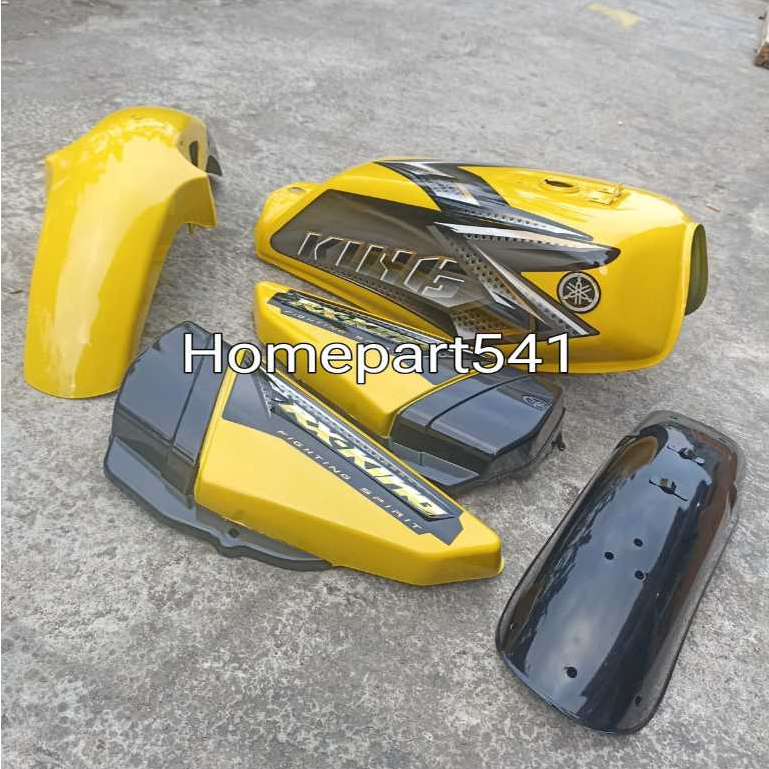 Jual PAKET TANKI TANGKI RX KING SET STICKER WARNA KUNING | Shopee Indonesia