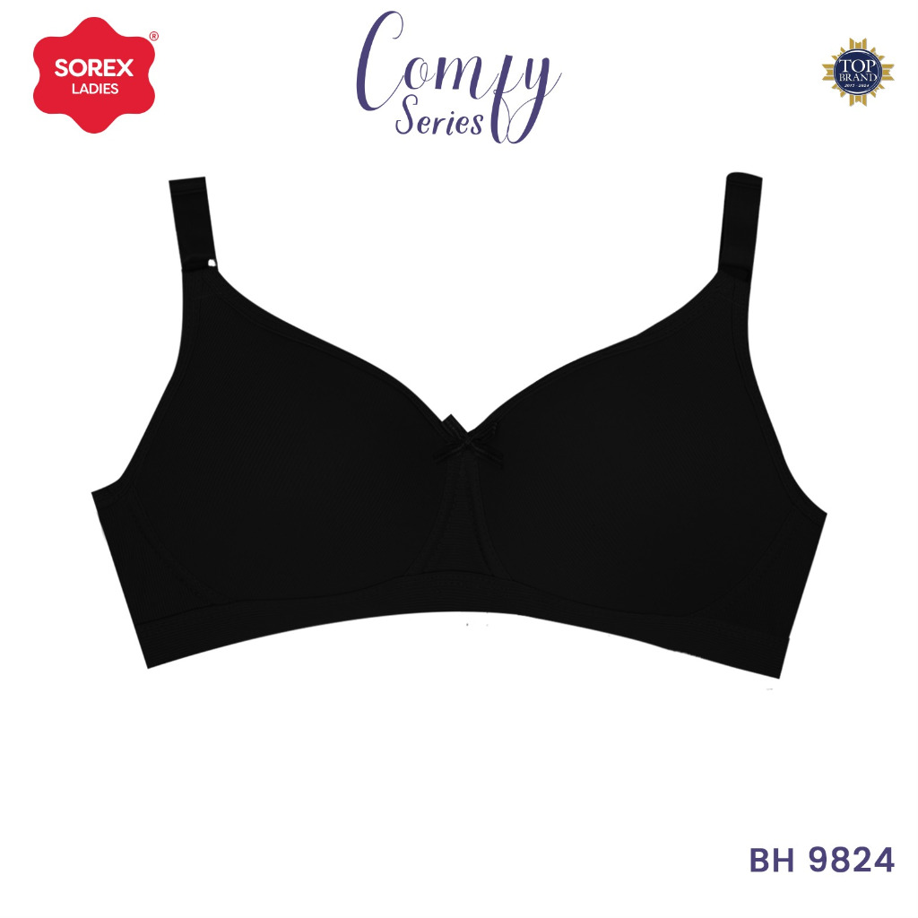 Jual Sorex Bra Tanpa Kawat Busa Kait 3 Cup A-B Full Cup Nilon Mix Comfy ...