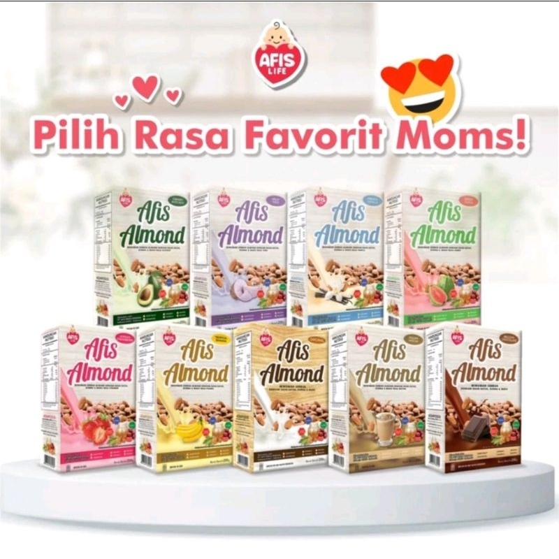 Jual AFIS SUSU ALMOND- AFIS LIFE SUSU PELANCAR ASI BOOSTER - NEW ...