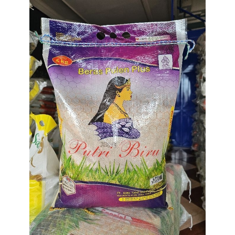 Jual Beras BRAMO Putri biru 5kg | Shopee Indonesia
