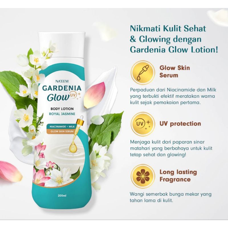 Jual Gardenia Glow Body Lotion 200ml Hand Body Glowing | Shopee Indonesia