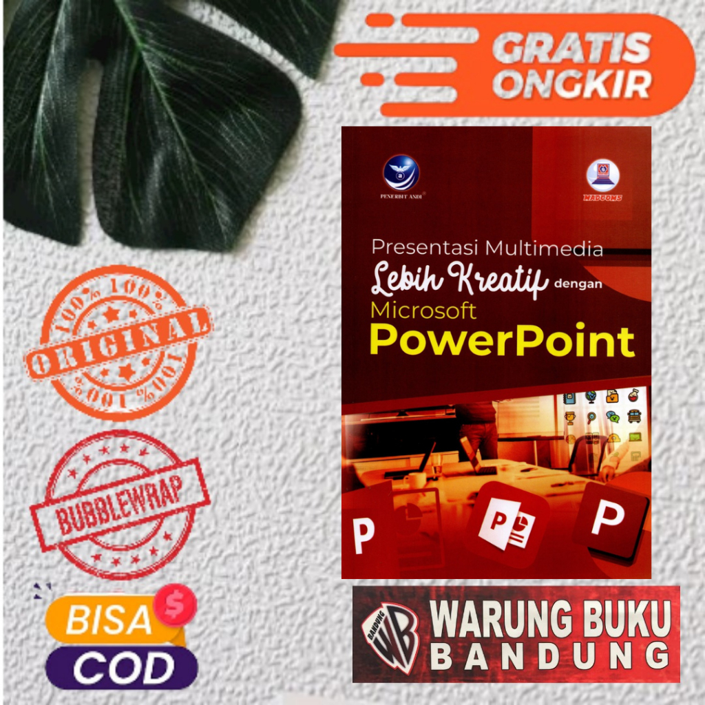 Jual Buku Presentasi Multimedia Lebih Kreatif dengan Microsoft Powerpoint - Madcoms | Shopee ...
