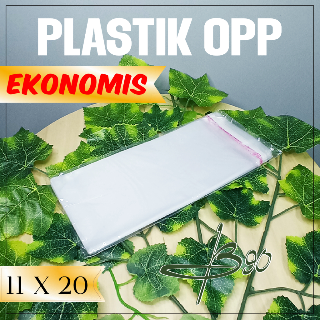 Jual Plastik opp 11x20 cm / Kantong Plastik OPP Ekonomis / Plastik seal ...