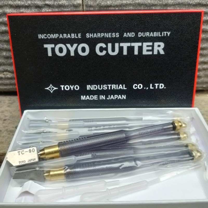 Jual * TOYO - GLASS CUTTER TC 90 / ALAT PEMOTONG KACA | Shopee Indonesia