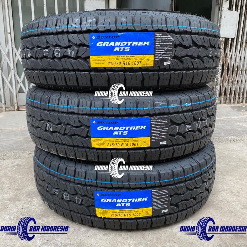 Jual Ban Mobil Dunlop GRANDTREK AT5 215/70 R16 INNOVA REBORN FORD KIA ...