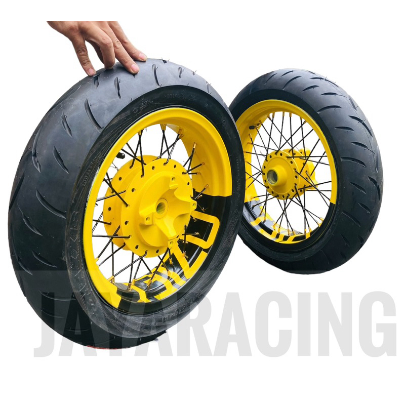 Jual Velg custom cat duco Ring 14 350 300 250 Warna tulisan bisa ...