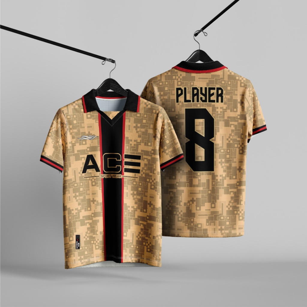Jual Jersey Bola | Futsal Setelan Warna Emas Gold Elegan Free Custom ...