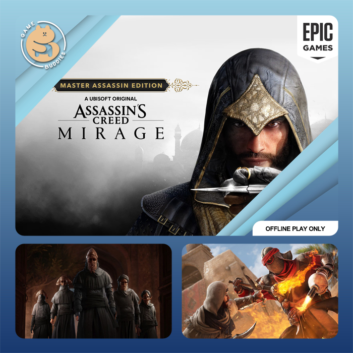 Jual Assassin's Creed Mirage Master Assassin Edition ( Epic / Ubisoft ) Game PC Original ...