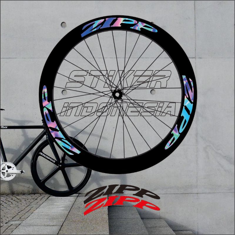 Jual stiker velg sepeda sticker rims sepeda roadbike fixie zipp ...