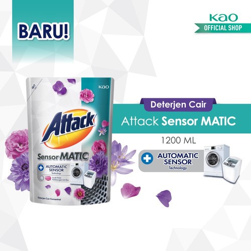 Jual ATTACK SENSOR MATIC LIQUID 1200 ML / 1200ml / 1.2 L | Shopee Indonesia