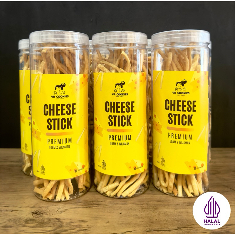 Jual Cheese Stick Premium 250gr | Keju Edam & Wijsman - Jar | Shopee ...