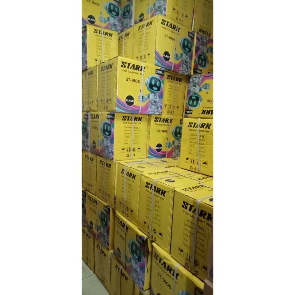 Jual 1 karton / dus ( isi 2880 pcs ) & ( isi 3456 pcs ) PULPEN ULIR ...