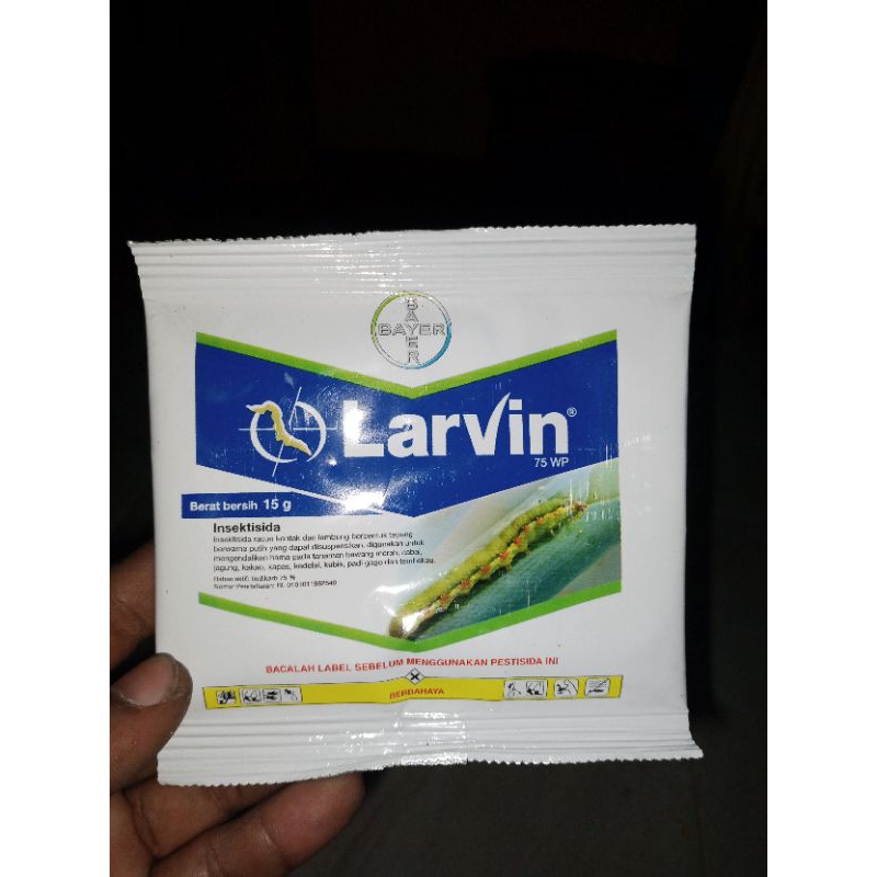 Jual obat pertanian insektisida LARVIN 15gr | Shopee Indonesia