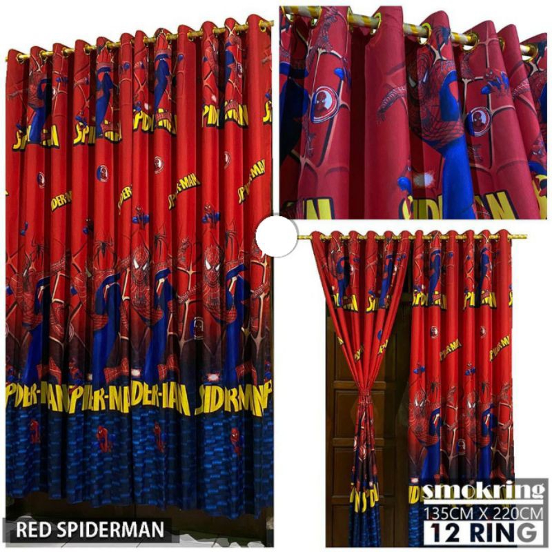 Jual Gorden Red Spiderman | Shopee Indonesia