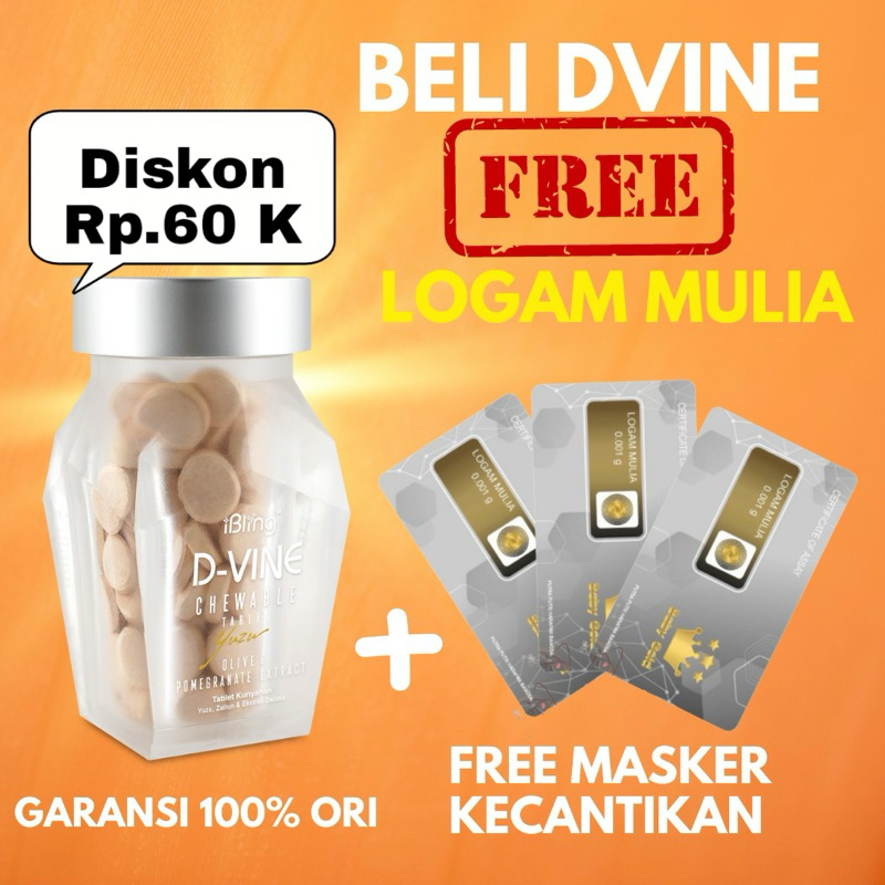 Jual D VINE collagen Kemasan Baru | Shopee Indonesia