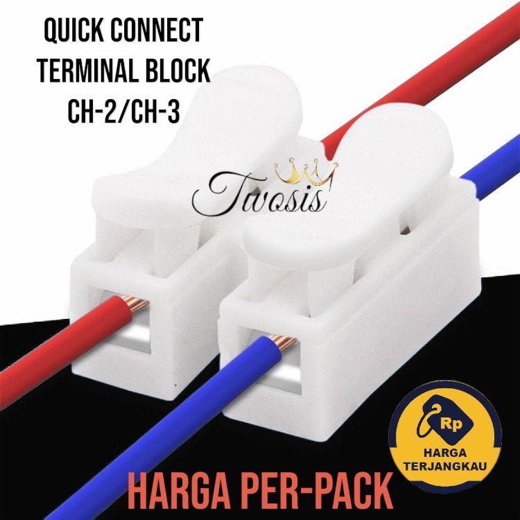 Jual Kabel Terminal Quick Connector Cable Sambung/KONEKTOR TERMINAL CH ...