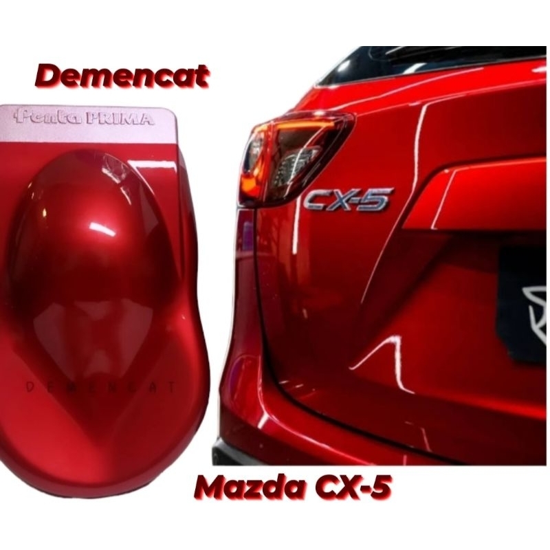 Jual Cat PU Soul Red CX5 Mazda / Cat Merah metalik Mazda / Cat Merah ...
