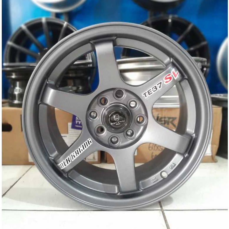 Jual Velg Racing TE37 Ring 15 Untuk Avanza Brio Jazz Yaris Xenia Agya Ignis Calya Altis Vios ...