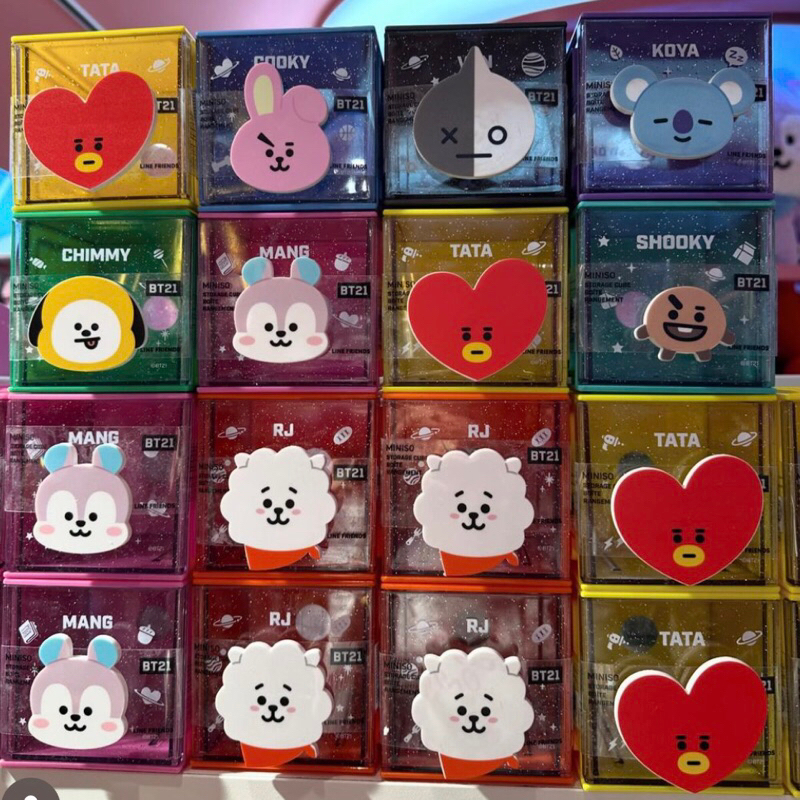 Jual Miniso x BT21 // miniso // BT21 // miniso BT21 // BTS // RJ KOYA ...