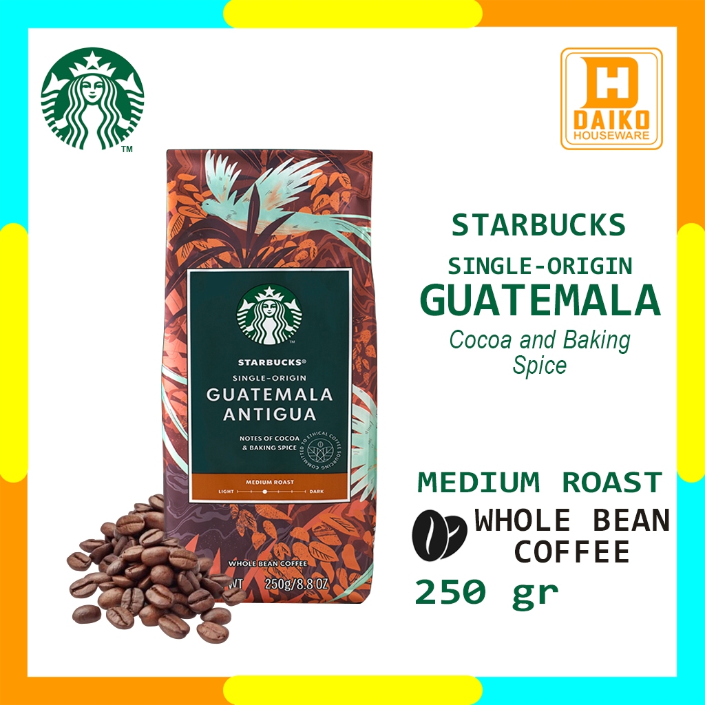 Jual Kopi Starbucks Whole Bean Guatemala Antigua Medium Roast Coffee ...