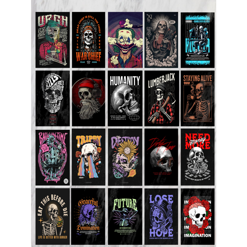 Jual Poster Diding Kamar Cowok Aestetic Kasual Space Distro Kece Keren ...