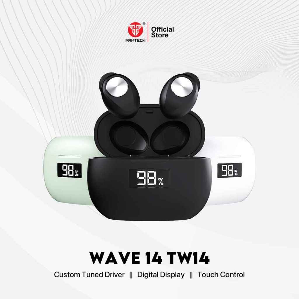Jual TWS Fantech Wave 14 TW14/TW-14 True Wireless | Shopee Indonesia