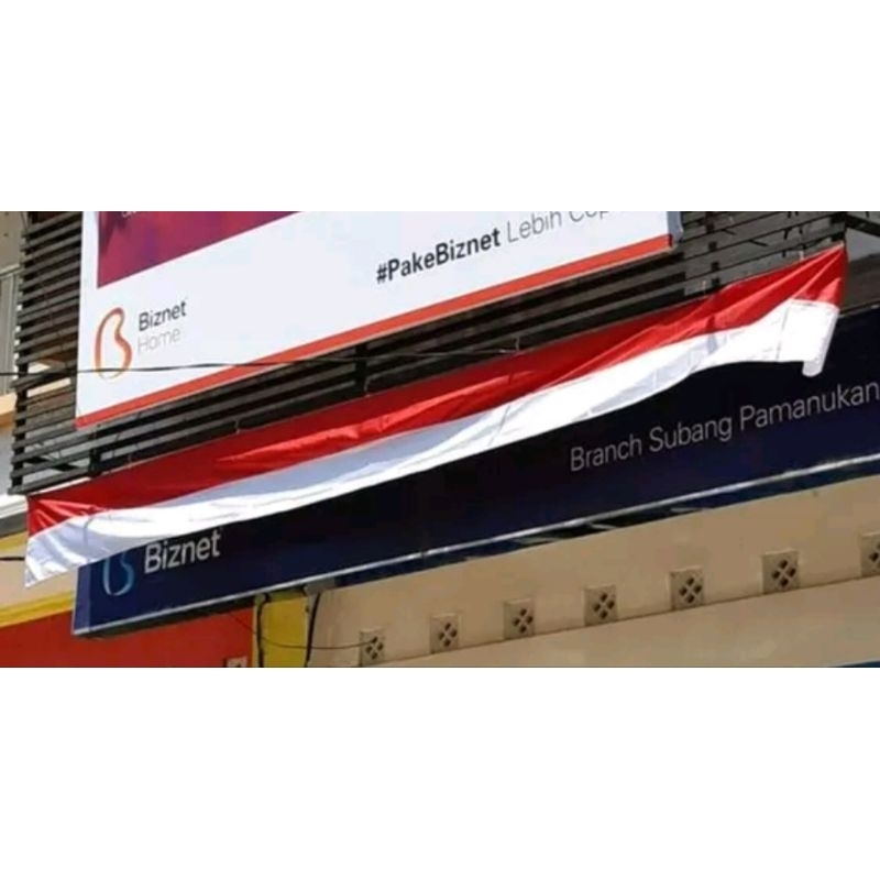 Jual Bendera Merah Putih Panjang Lurus Bendera Indonesia Panjang 4M ...