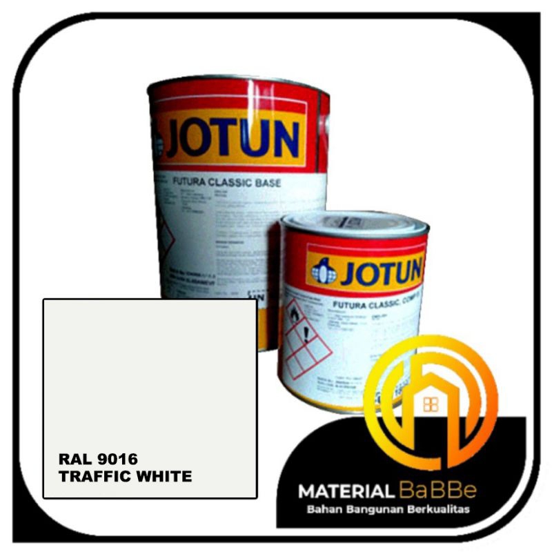Jual Jotun Futura Classic Kode RAL 9016 Traffic White 5 Liter | Cat Polyurethane 2 Komponen ...