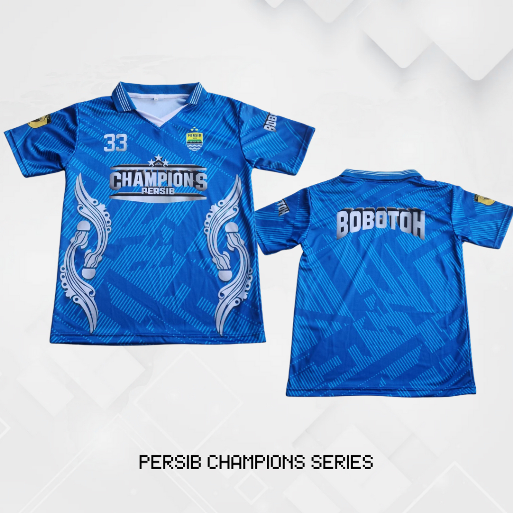 Jual JERSEY PERSIB CHAMPIONS 2023 / 2024 JERSEY JUARA PERSIB BANDUNG ...