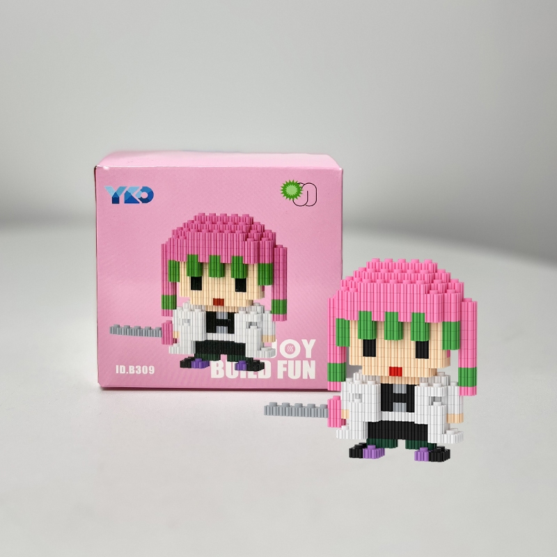 Jual Mainan Block Mini DIY Kimetsu no Yaiba Demon Slayer Bricks Blok ...