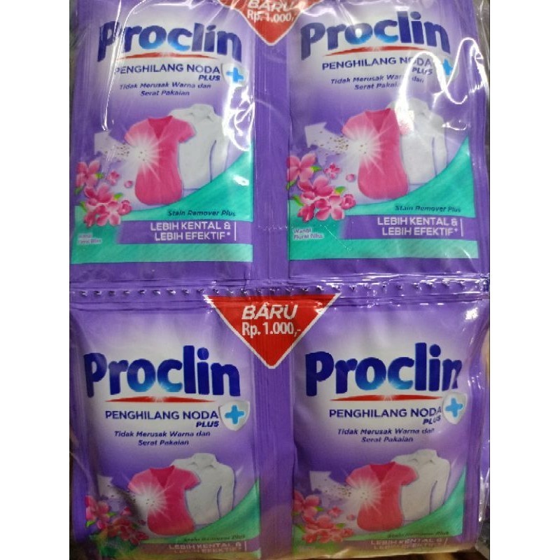 Jual Proclin Pemutih ( 1 renceng isi 12 sachet ) | Shopee Indonesia