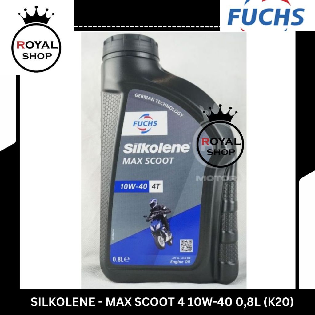 Jual SILKOLENE MAX SCOOT 10W40 Scooter Engine Oil 800ml Oli Motor Matic ...