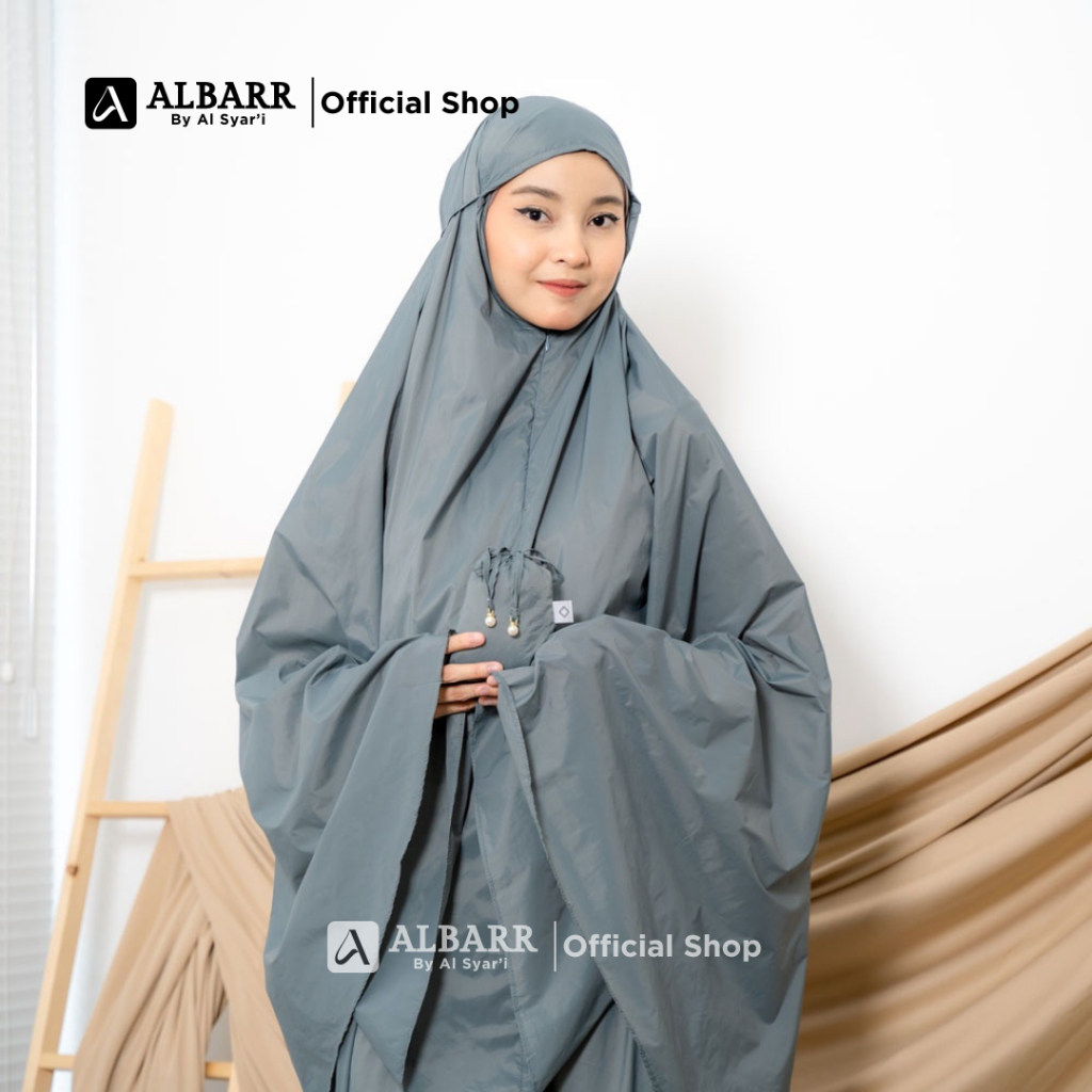 Jual MUKENA PARASUT KOREA JUMBO 2IN1 POLOS CANTIK MUKENA MINI TRAVELING ...